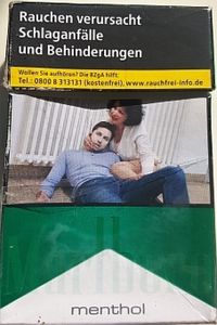 Cigarette Pack: Marlboro Menthol (Germany, Federal RepublicCol:DE-CT-0060
