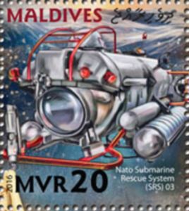 Stamp: Nato Submarine Rescue System (SRS) 03 (Maldives(Rescue Vehicles ...