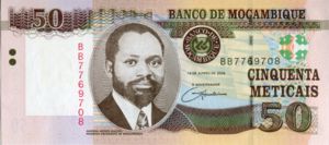 Banknote: 50 Meticais (Mozambique(2006 "Samora Machel" Issue) Wor:P-144a