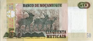 Banknote: 50 Meticais (Mozambique(2006 "Samora Machel" Issue) Wor:P-144a