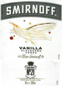 Smirnoff Vodka Label