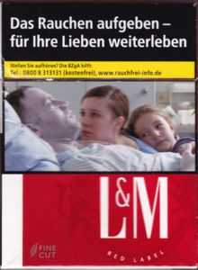 Cigarette Pack: L&M Red Label (Germany, Federal Republic(L&M Red Label ...