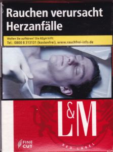Cigarette Pack: L&M Red Label (Germany, Federal Republic(L&M Red Label ...