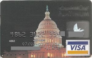Bank Card: Capital One (Capital One, United States of AmericaCol:US-VI-0349