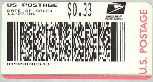 Stamp: IBM Neopost (United States of America) (Computer Vended Postage ...