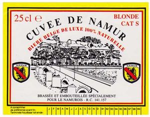 Drink Label: Cuvee de Namur (Brouwerij Huyghe, BelgiumCol:BE-BEER-015009