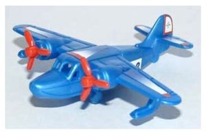 Meal Toy: Airplane blue (Kinder Surprise, Europe) (Kinder - Airplanes ...