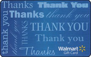 Gift Card: Thank You (Walmart, United States of America(Thank You) Col ...