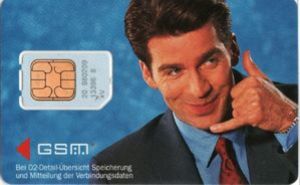 فون کارڈ: Mannesmann D2-Privat (Man) (Vodafone, جرمنی) (D2-Netz ...