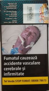 Cigarette Pack: Winston (RomaniaCol:RO-CT-0059