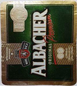 Drink Label: Albacher Premium (Romaqua Group S.A. Borsec, RomaniaCol:RO ...
