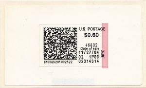 Stamp: IBM Pitney Bowes (United States of America(Computer Vended ...