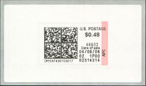 Stamp: IBM Pitney Bowes (United States of America(Computer Vended ...