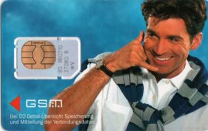 Cartões Telefônicos: D2-Privat mannesmann (Mann) (Vodafone, Alemanha ...