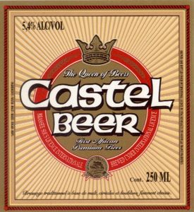 Drink Label: Castel Beer (Stag Beverages Ltd., MauritiusCol:MU-BEER-000009