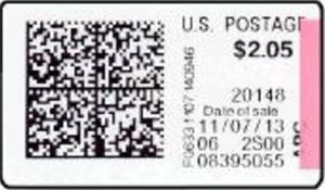 Stamp: APC With Vertical Coding at Left of Date (United States of ...