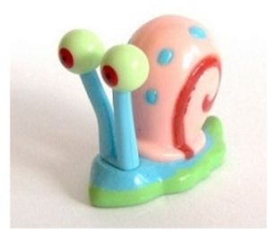 Meal Toy: Gary (snail) (Kinder Surprise, Europe(Kinder - Sponge Bob ...