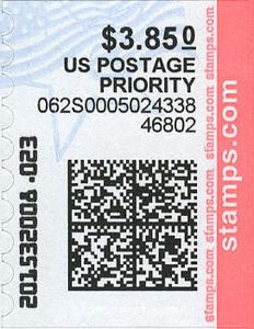 Stamp: Flag and Star (United States of America) (Personal Computer ...