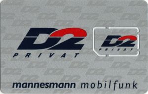 Cartões Telefônicos: D2-Privat - mannesmann (Ellen Lohr) (Vodafone ...