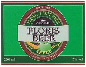 Drink Label: Floris Fruit Beer (Brouwerij Huyghe, BelgiumCol:BE-BEER-015107