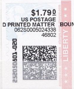 Stamp: George Washington and Flag (United States of America(Personal ...