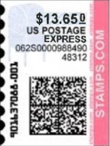 Stamp: Mailbox (United States of America(Personal Computer Postage) Sn ...