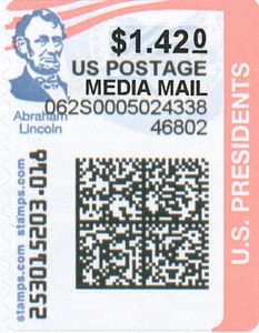 Stamp: Abraham Lincoln (United States of America(Personal Computer ...