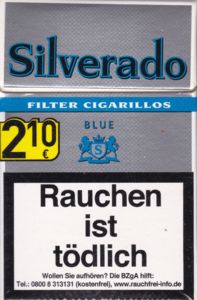 Cigarette Pack: Silverado Blue (Germany, Federal RepublicCol:DE-CG-0015