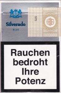 Cigarette Pack: Silverado Blue (Germany, Federal RepublicCol:DE-CG-0015