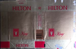 Cigarette Pack: Hilton (United States of AmericaCol:US-CT-0134