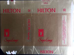 Cigarette Pack: Hilton Super Longs (United States of America(Hilton ...