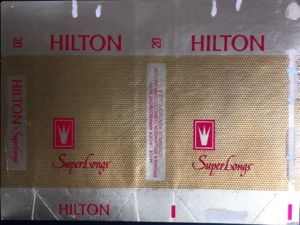 Cigarette Pack: Hilton (United States of AmericaCol:US-CT-0136