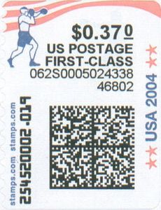 Stamp: Boxing (United States of America(Personal Computer Postage) Sn ...