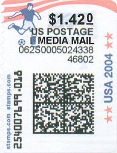 Stamp: Soccer (United States of America(Personal Computer Postage) Sn ...