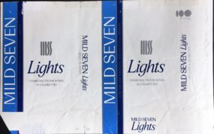 Cigarette Pack: Mild Seven Lights (JapanCol:JP-CT-0012