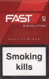 Cigarette Pack: Fast R:evolution (SerbiaCol:RS-CT-0010 🚬