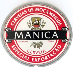 Etiqueta de Bebida: Manica, Especial Exportacao (Cervejas de Mocambique ...