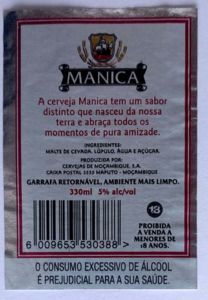 Etiqueta de Bebida: Manica, Especial de Exportacao (Cervejas de ...