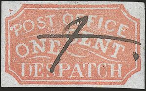 Stamp: Baltimore, MD. (United States of America(Carriers' Stamps) Mi:US ...