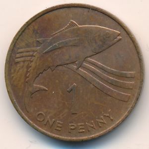 Coin: 1 Penny (Saint Helena and Ascension(1991~1996 - 2nd. Series) Col ...