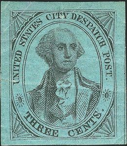Stamp: New York, N.Y. (United States of America) (Carriers' Stamps) Sn ...