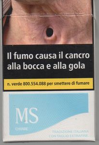 Paquete de Cigarrillos: MS Chiare (Italia(MS Chiare) Col:IT-CT-0040