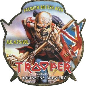 Drink Label: Trooper, Iron Maiden (Frederic Robinson Ltd., United ...