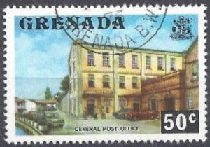 Stamp: General Post Office (Grenada) (Local Scenes) Mi:GD 624A,Sn:GD ...
