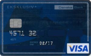 Bank Card: Danske Bank Eksklusiv + (Danske Bank, DenmarkCol:DK-VI-0017