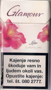 Cigarette Pack: Glamour Lilac (SloveniaCol:SI-CT-0011