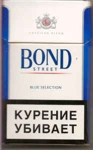 Cigarette Pack: Bond Street Blue Selection (RussiaCol:RU-CT-0210