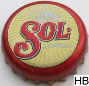 Bottle Cap: Sol (Cerveceria Moctezuma Cuauhtémoc S.A. de C.V, MexicoCol ...
