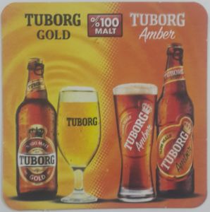 Bierdeckel: Tuborg (Carlsberg Breweries AS, Dänemark(Tuborg - Türkiye ...