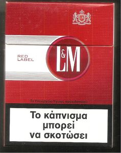 Cigarette Pack: L&M Red Label 23 (GreeceCol:GR-CT-0235